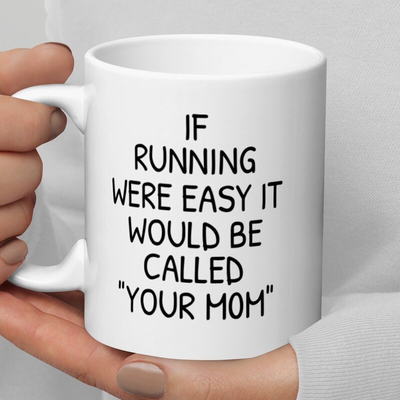 Funny Running Mug - Etsy