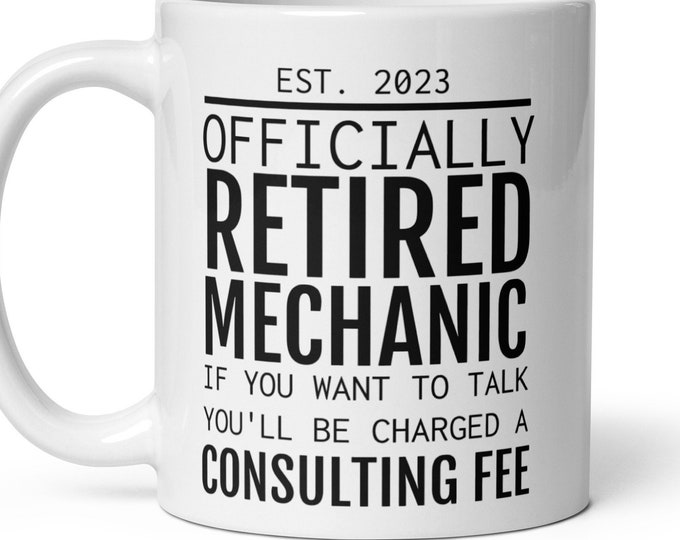 Funny Retired Mechanic Retirement Party Gifts Unisex T-shirt - Etsy