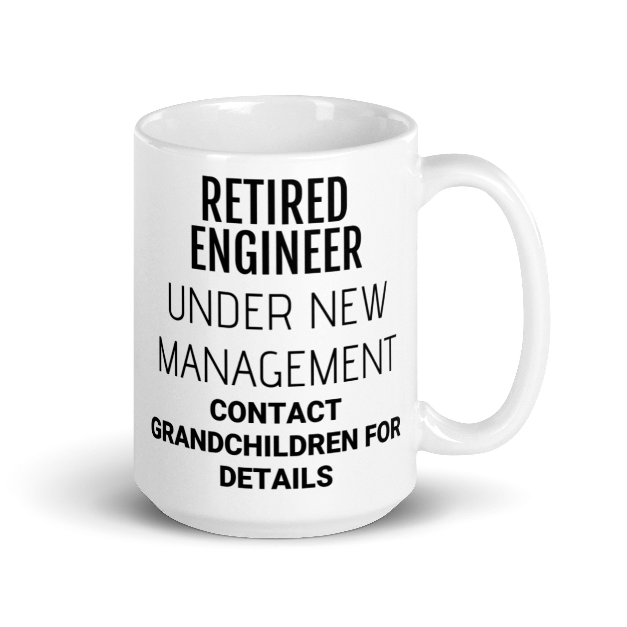 Engineer Retirement Gift, Retired Engineer Coffee Mug Gift, Engineer ...