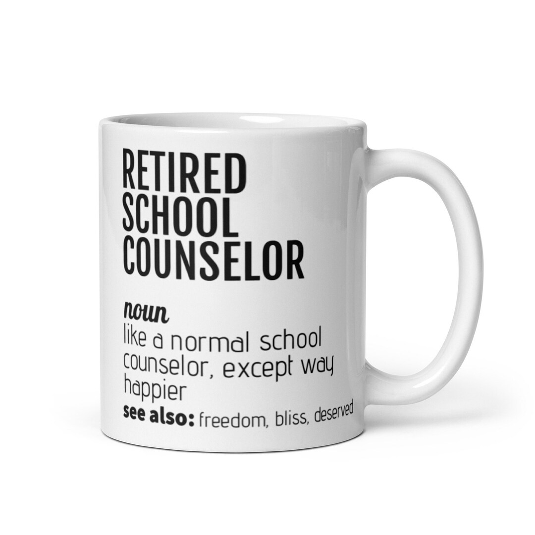 School Counselor Retirement Gift Retired School Counselor - Etsy