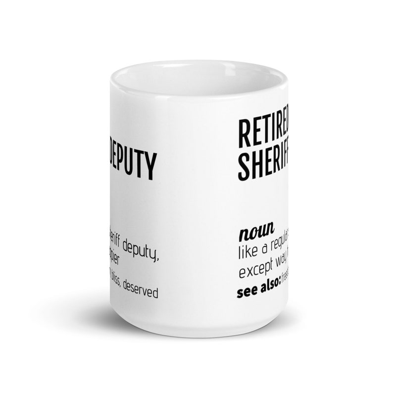Sheriff Deputy Retirement Gift, Retired Sheriff Deputy Definition ...