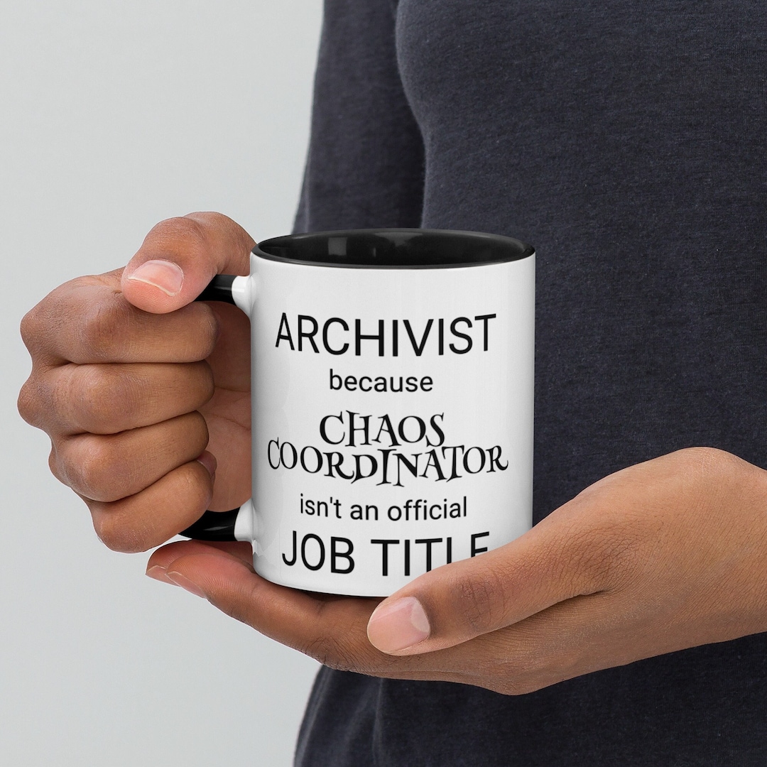 Archivist Gift Funny Archivist Mug Librarian Curator - Etsy