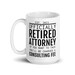 Personalized Attorney Retirement Gift, Custom Attorney Coffee Mug Gift ...