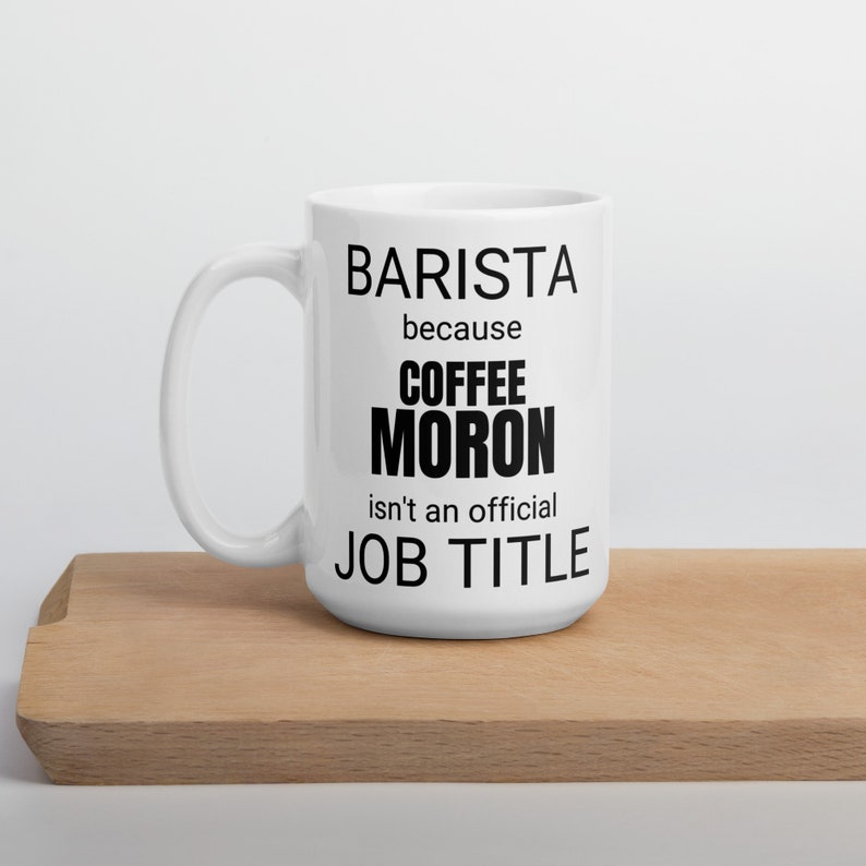 Barista Gift, Funny Barista Coffee Mug, Barista Gift for Women Men ...
