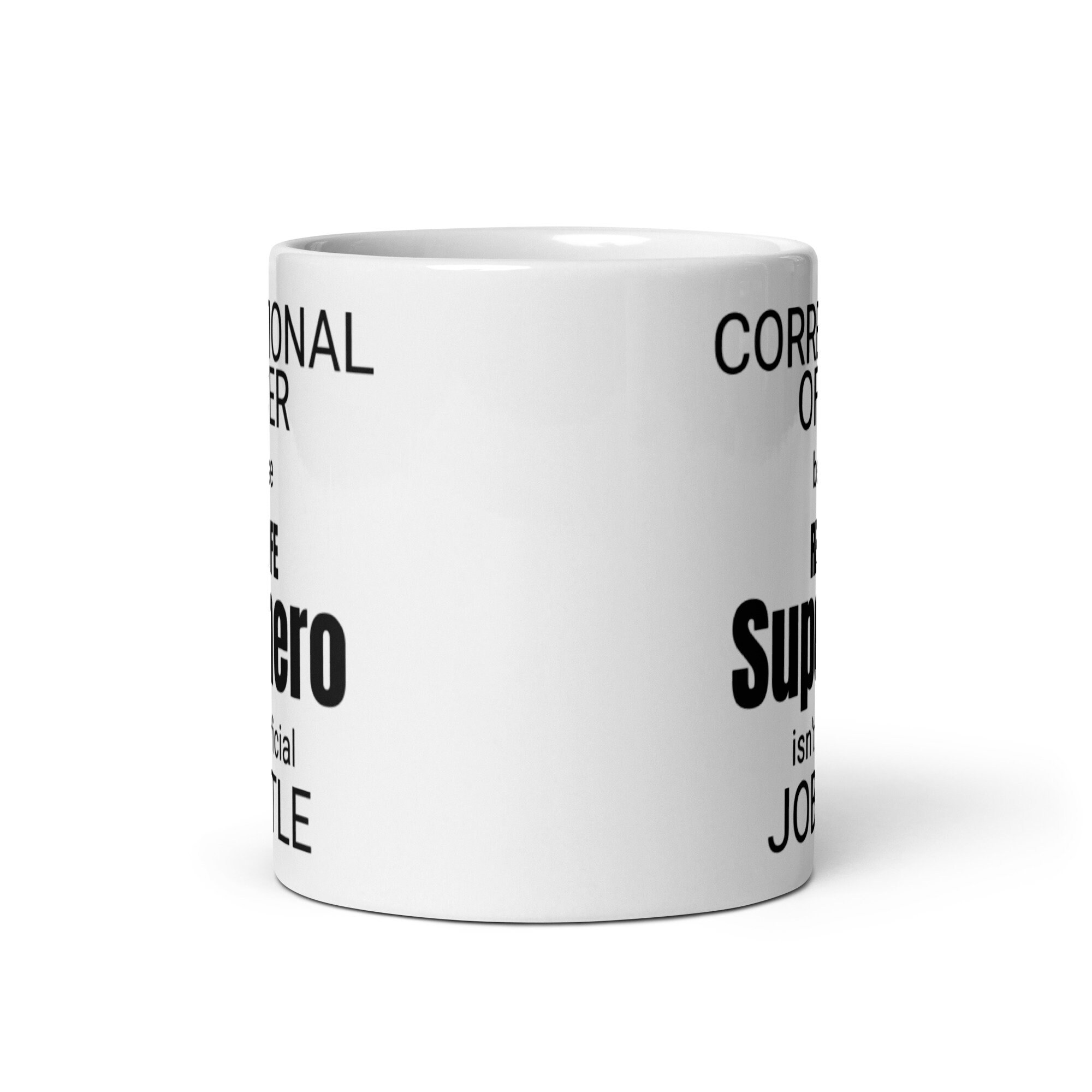 Correctional Officer Real-life Superhero Coffee Mug, Correctional ...