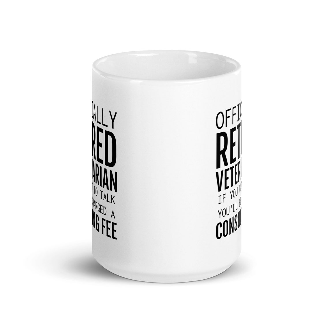 Veterinarian Retirement Gift, Retired Veterinarian Coffee Mug, Vet ...
