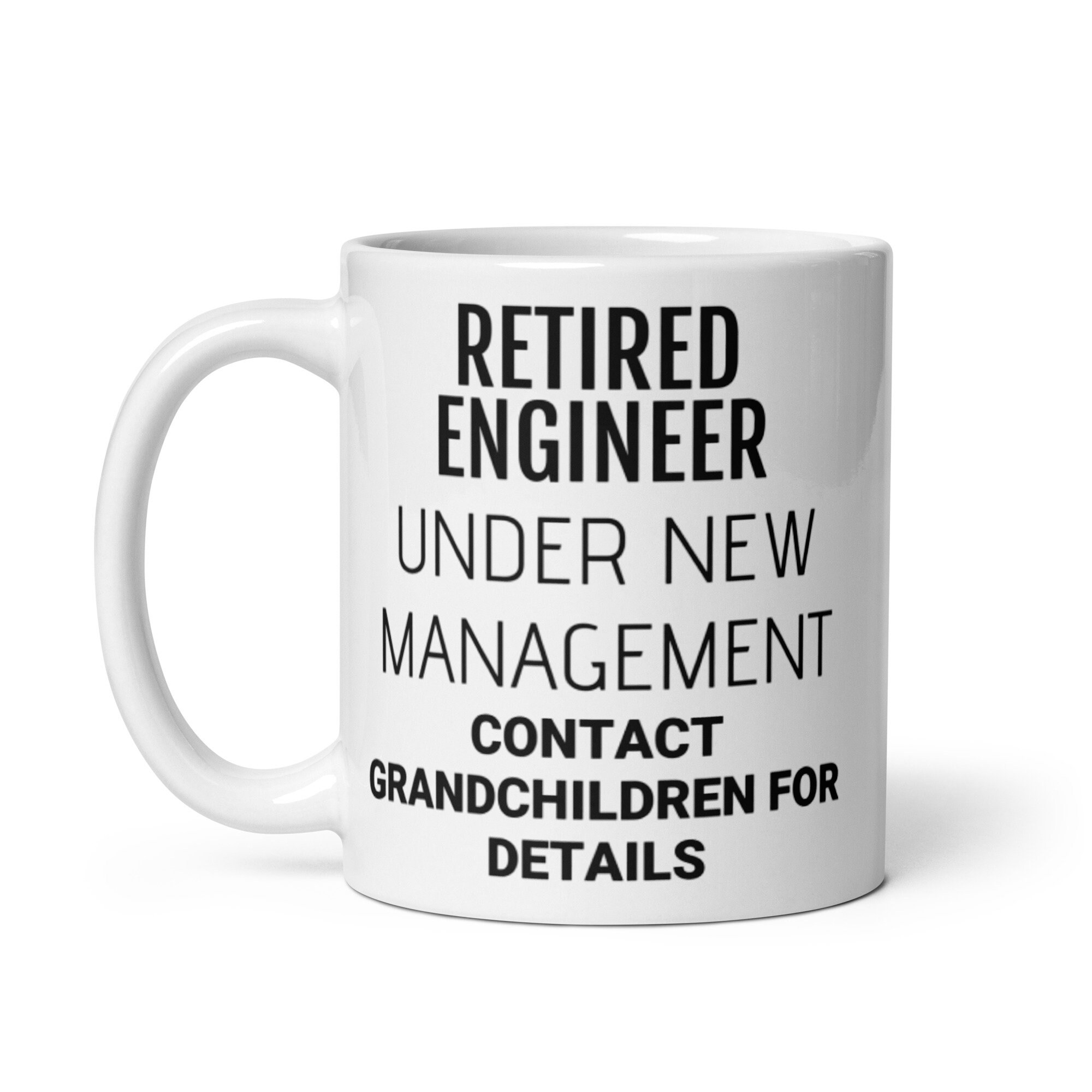 Engineer Retirement Gift, Retired Engineer Coffee Mug Gift, Engineer ...