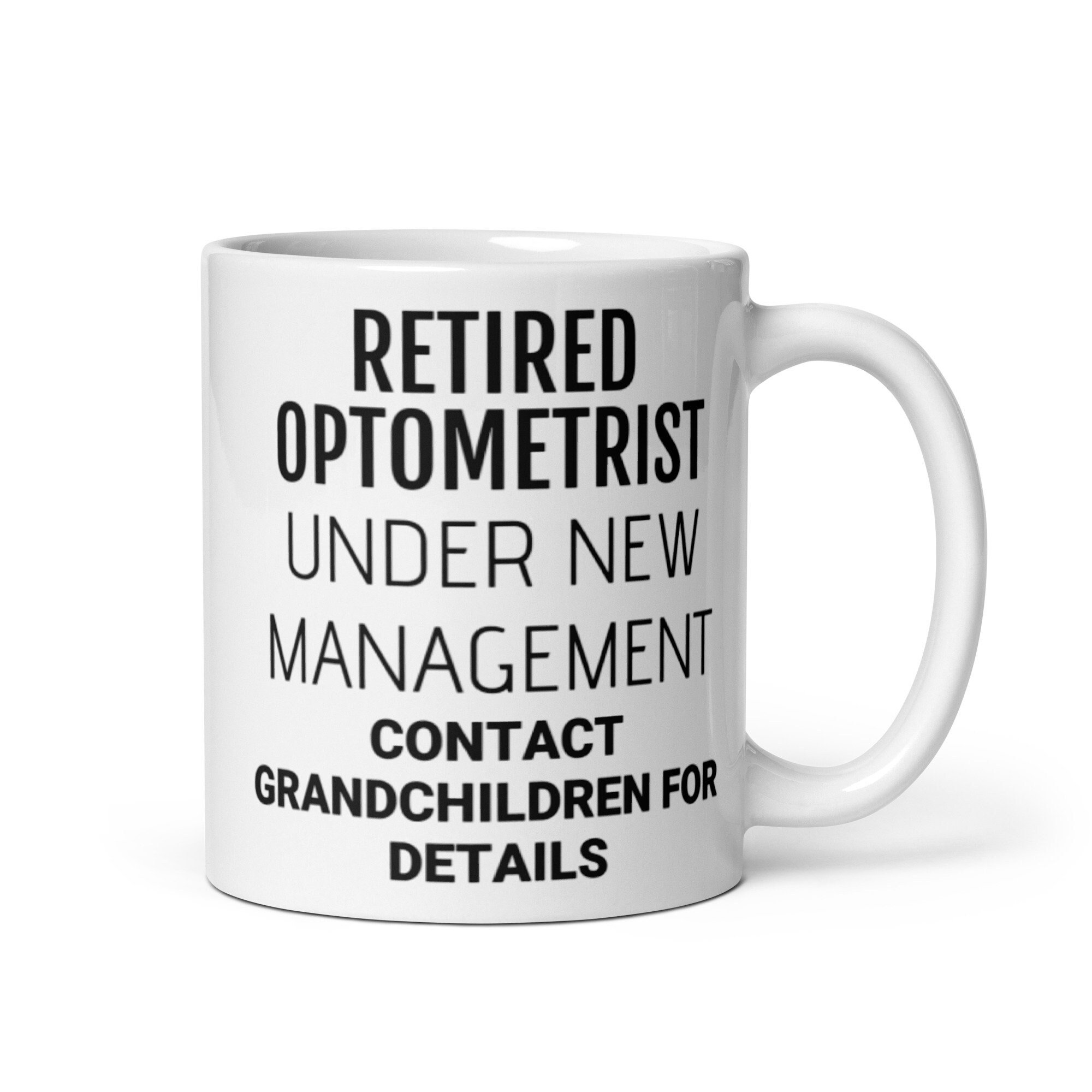 Optometrist Retirement Gift, Retired Optometrist Under New Management ...