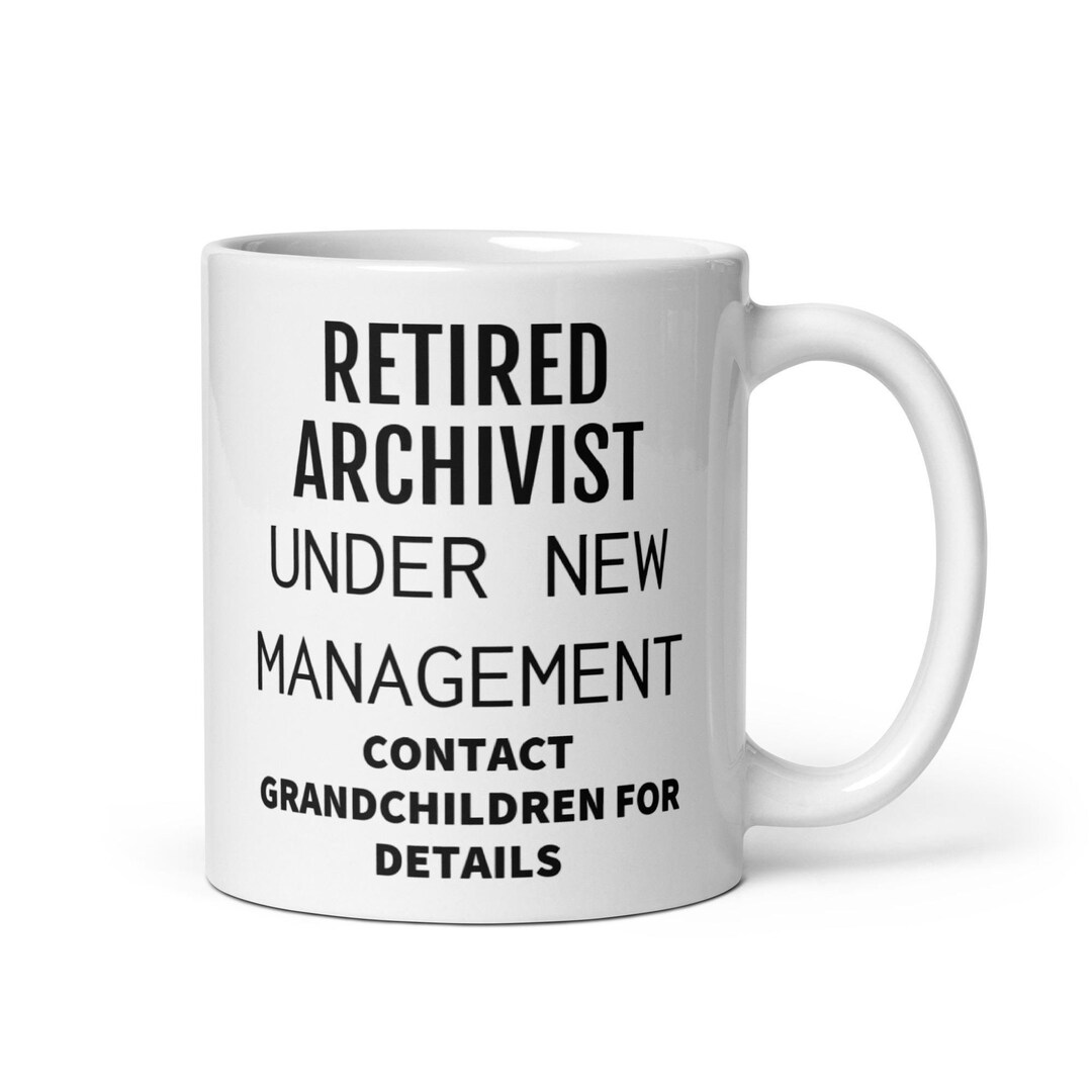 Archivist Retirement Thank You Secret Santa Appreciation Leaving Gift ...