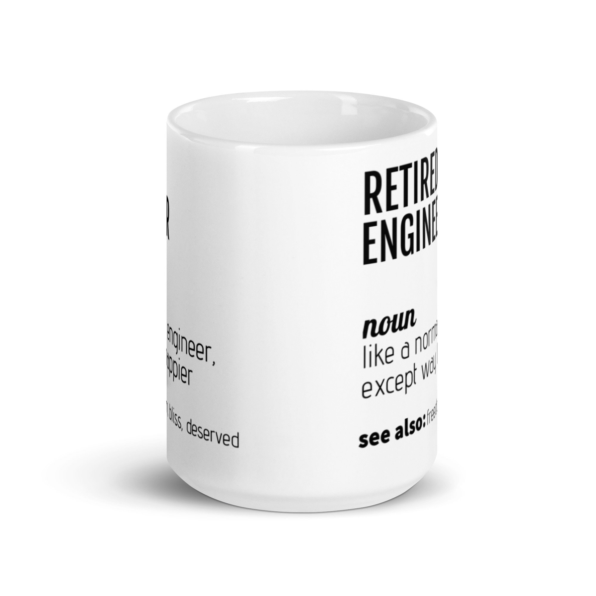 Engineer Retirement Gift, Retired Engineer Mug, Engineer Gift, Gift for ...