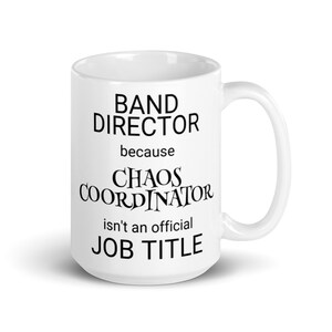 Band Director Gift, Funny Band Director Mug, Band Director Gift for ...