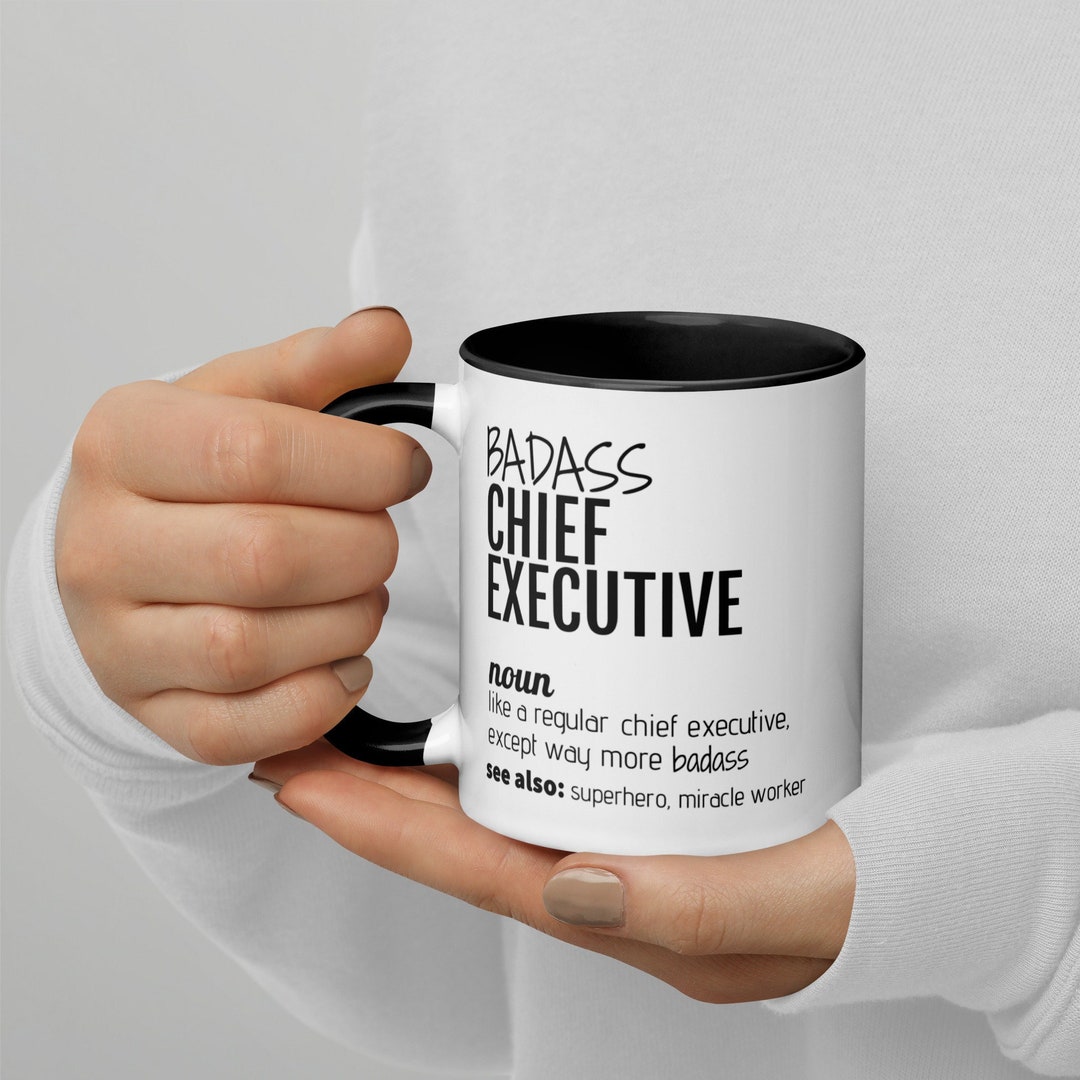 Badass Chief Executive Definition Gift, Funny CEO Gift, Chief Executive ...