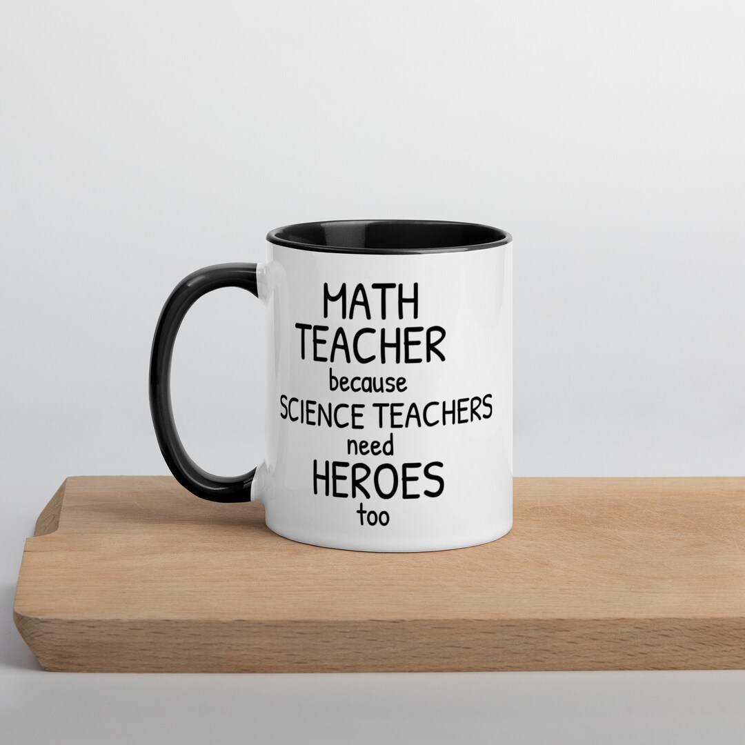 Math Teacher Gift, Math Teacher Coffee Mug Gift, Back to School ...