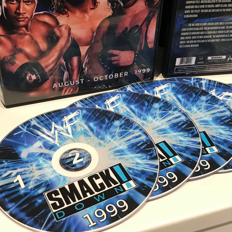 WWF Smackdown 1999 DVD Including Pilot Episode - Etsy