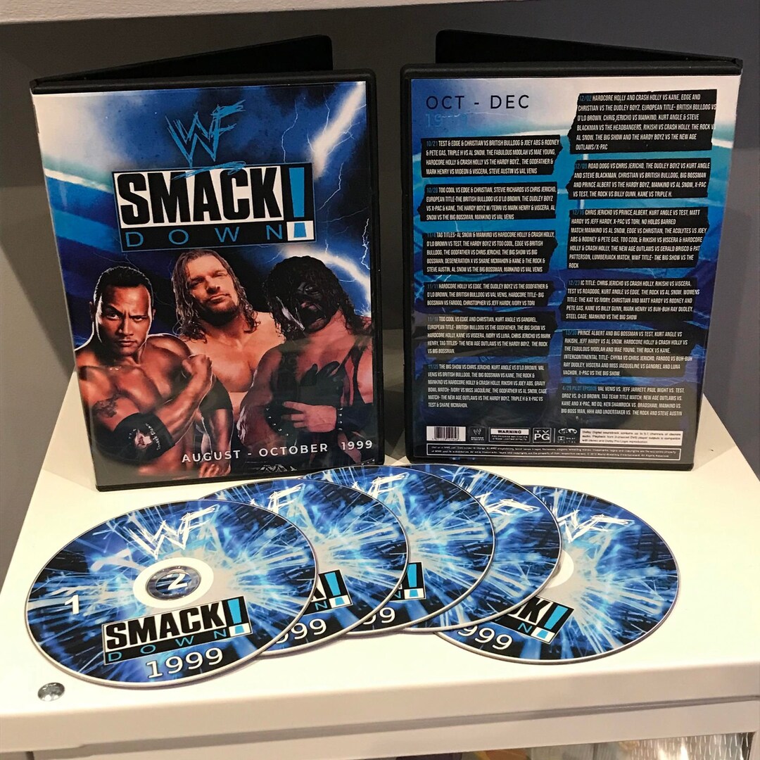 WWF Smackdown 1999 DVD Including Pilot Episode - Etsy