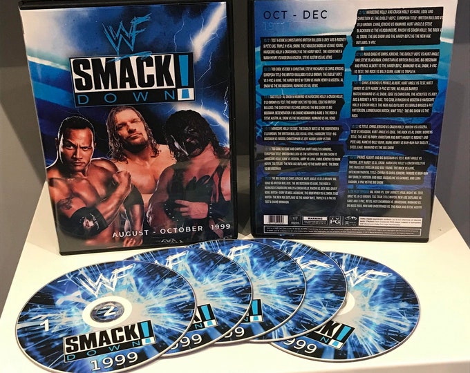 WWF Smackdown 1999 DVD Including Pilot Episode - Etsy