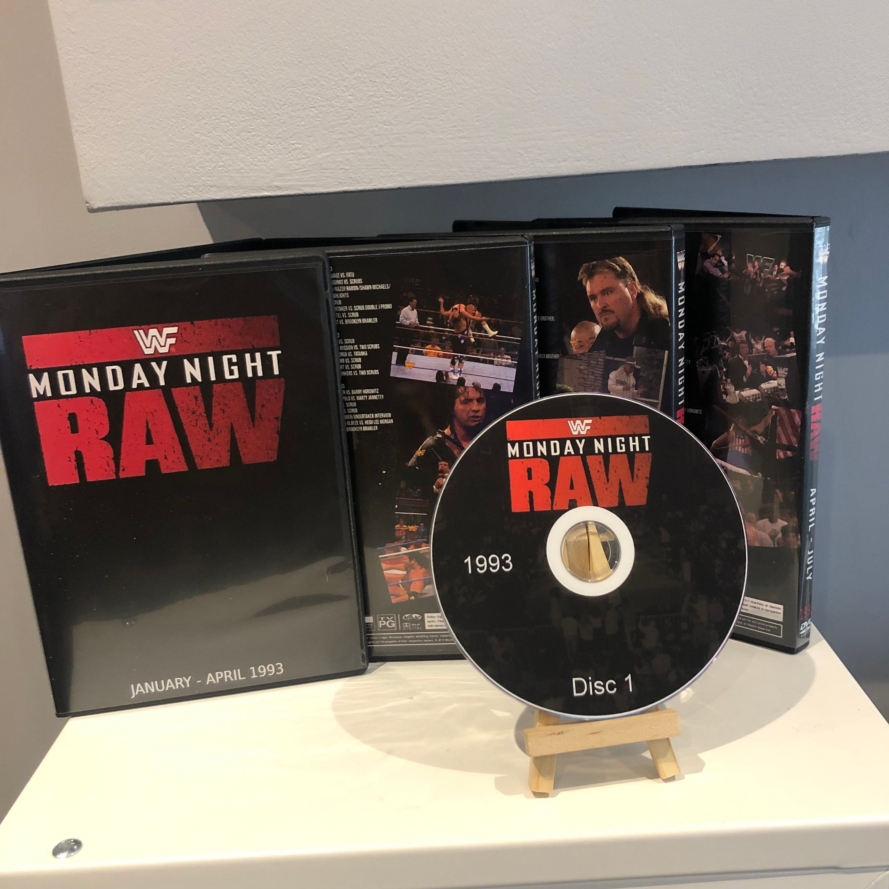 WWF Raw 1993 Full Year Dvd Set - Etsy Canada
