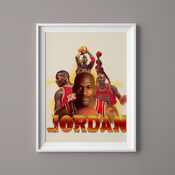 Nba 90s Poster - Etsy