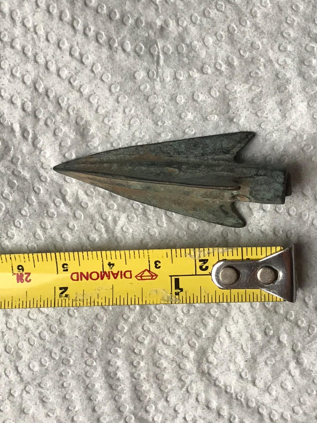 Detector Find Solid Bronze Arrowhead - Etsy