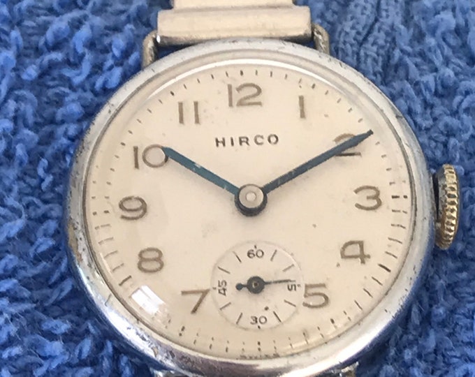 Ladies Vintage HIRCO Hand Wind Wrist Watch - Etsy
