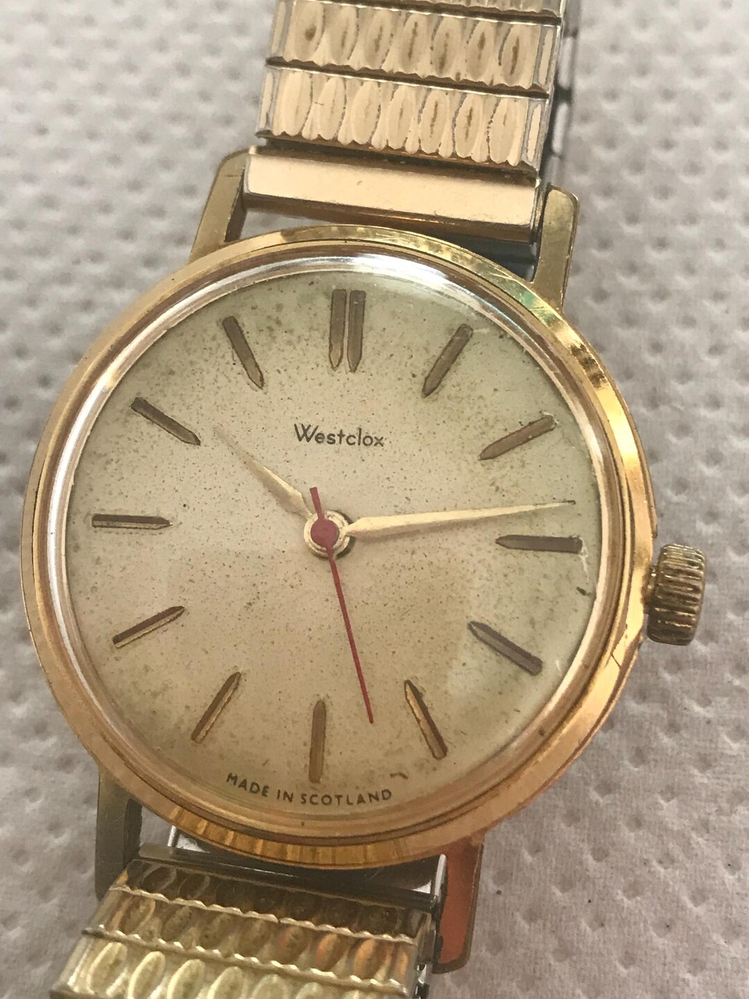 Vintage WESTCLOX Hand Wind Gents Wrist Watch - Etsy
