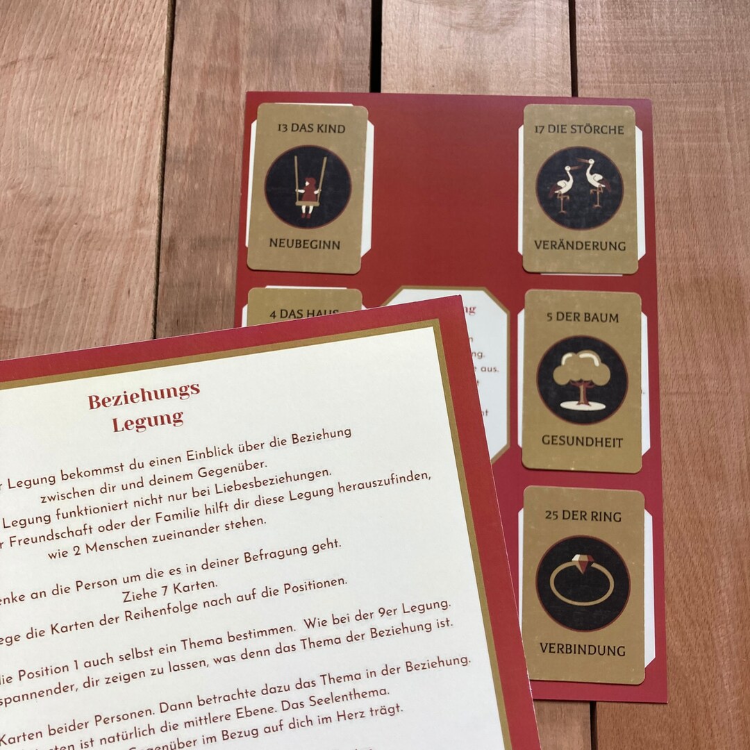 Oracle Pattern 2 Sheets 9 Cards Spread and Relationship Spread - Etsy