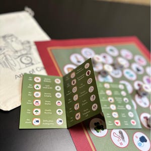 Lenormand Dice Set With House Table - Etsy