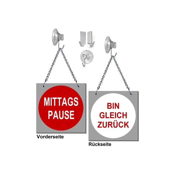 Pausenschild - Etsy.de