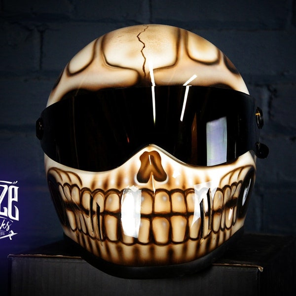 Airbrushed Motorcycle Helmets - Etsy