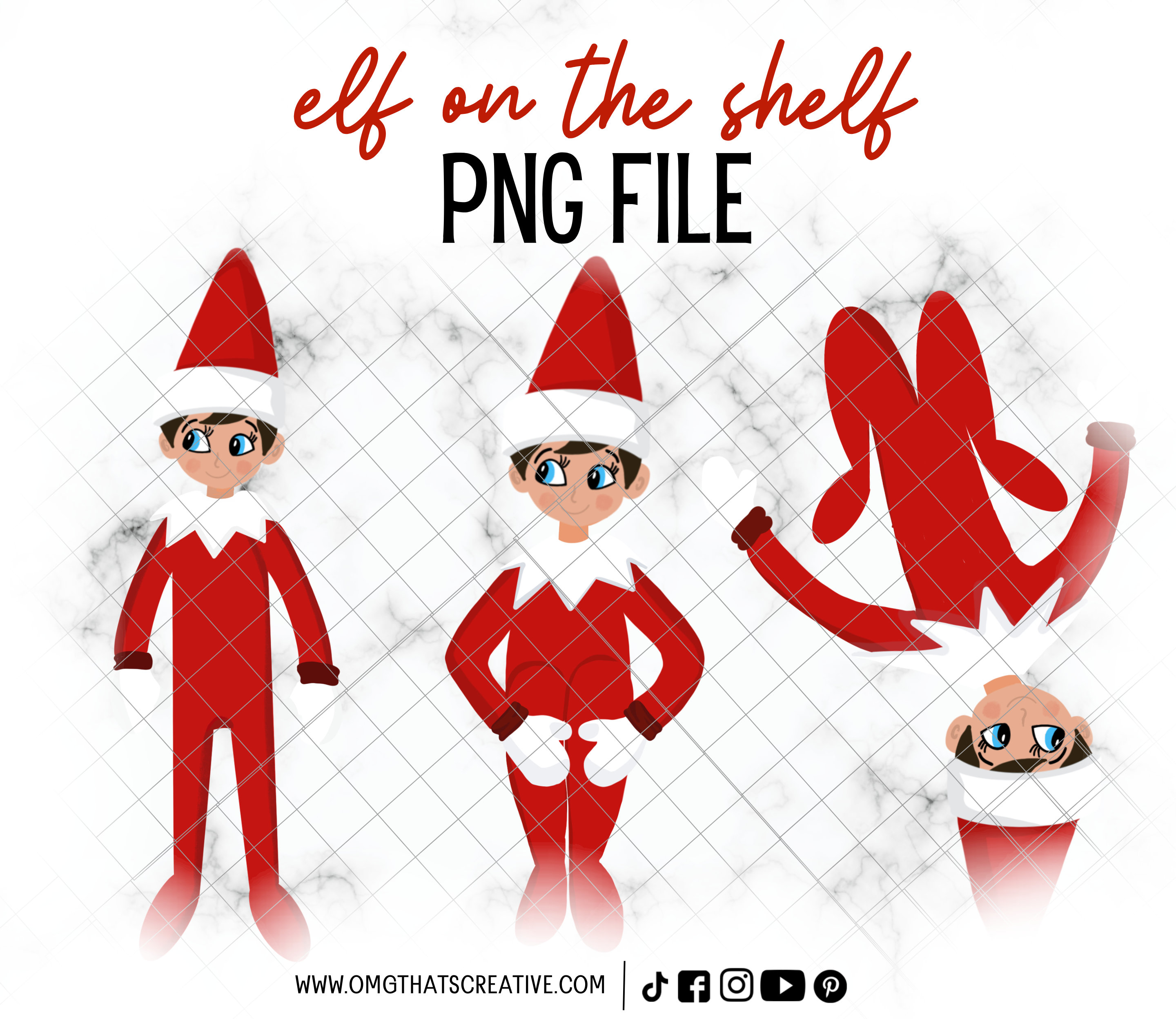 Elf On The Shelf Clipart