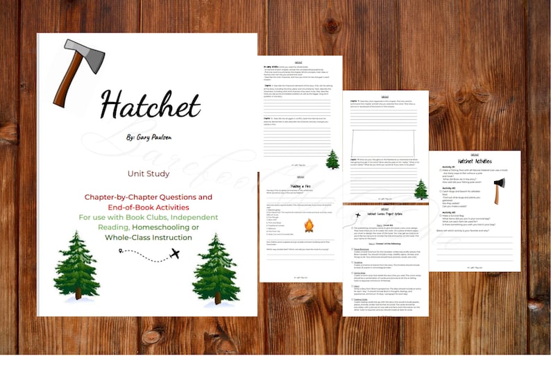 Hatchet Unit Study - Etsy