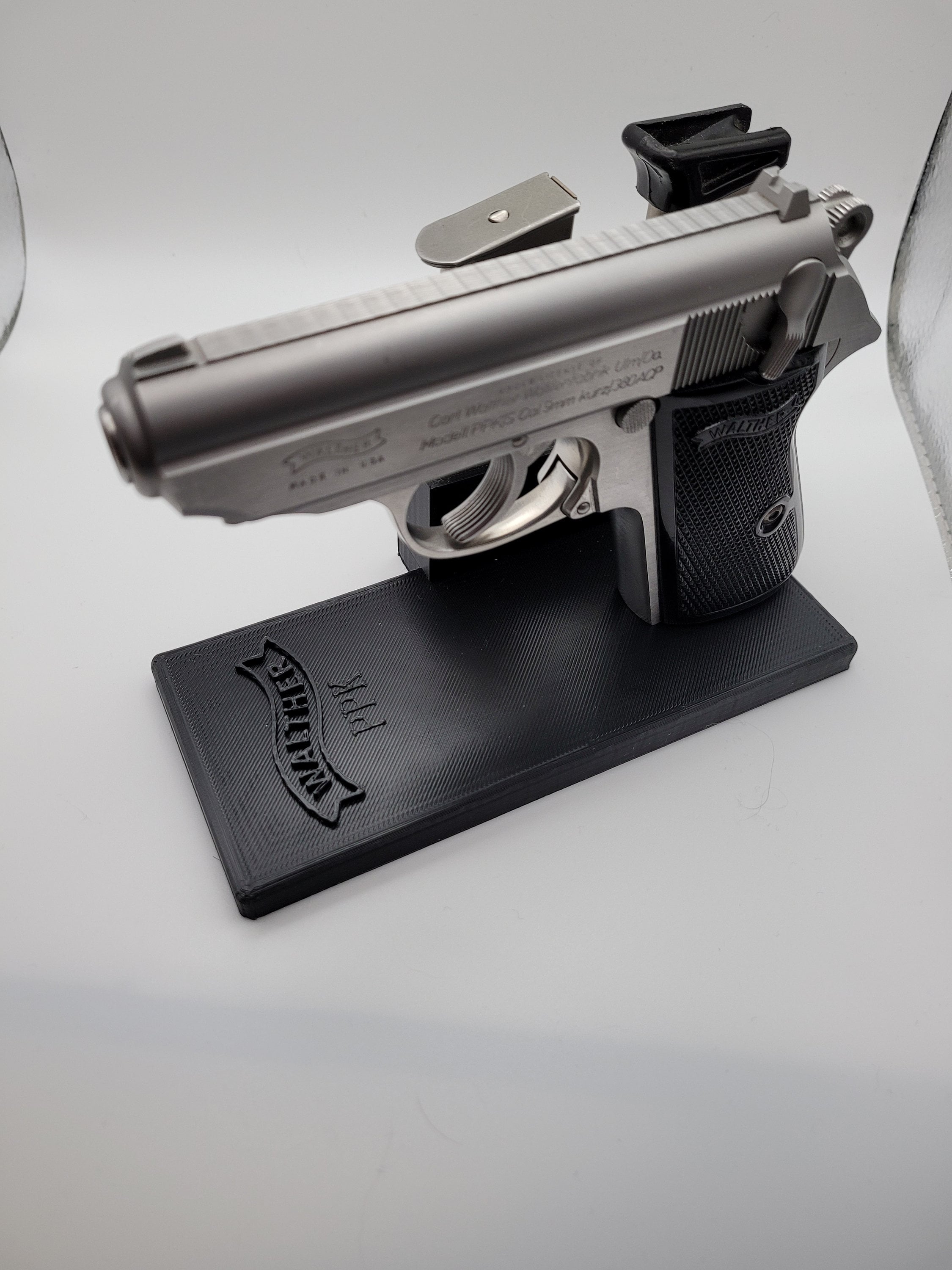 Walther PPK/PPKS .380/.32 Pistol Display Stand With 2 Mag Holders - Etsy
