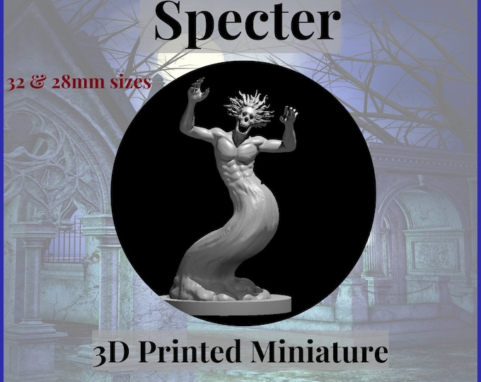 D&D Dnd Specter 8k 3D Printed Miniature - Etsy Canada
