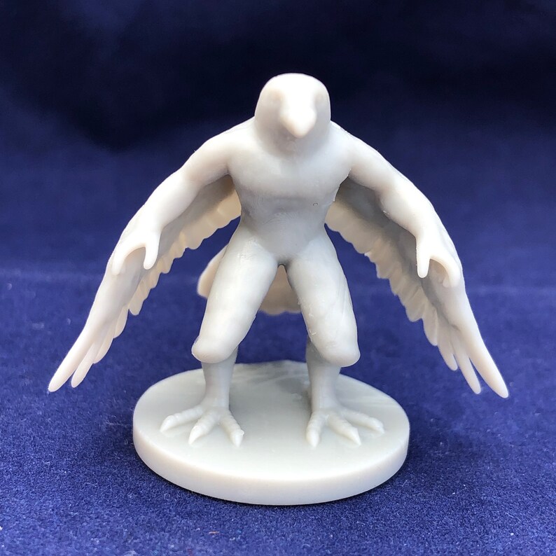 Wereraven Curse of Strahd Dungeons and Dragons RPG Miniature - Etsy UK