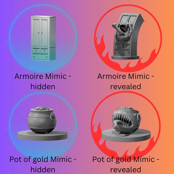 Mimic Ship Dnd - Etsy