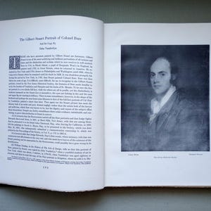 Vintage Book: History of the Burr Portraits Rare Limited Edition 125 ...