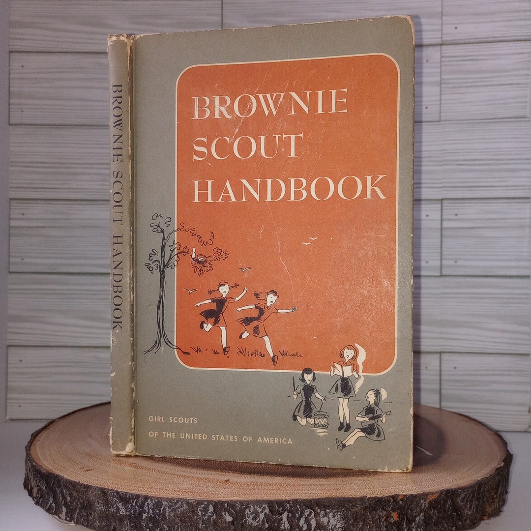 1958 Brownie Girl Scout Handbook Hardcover Illustrated - Etsy