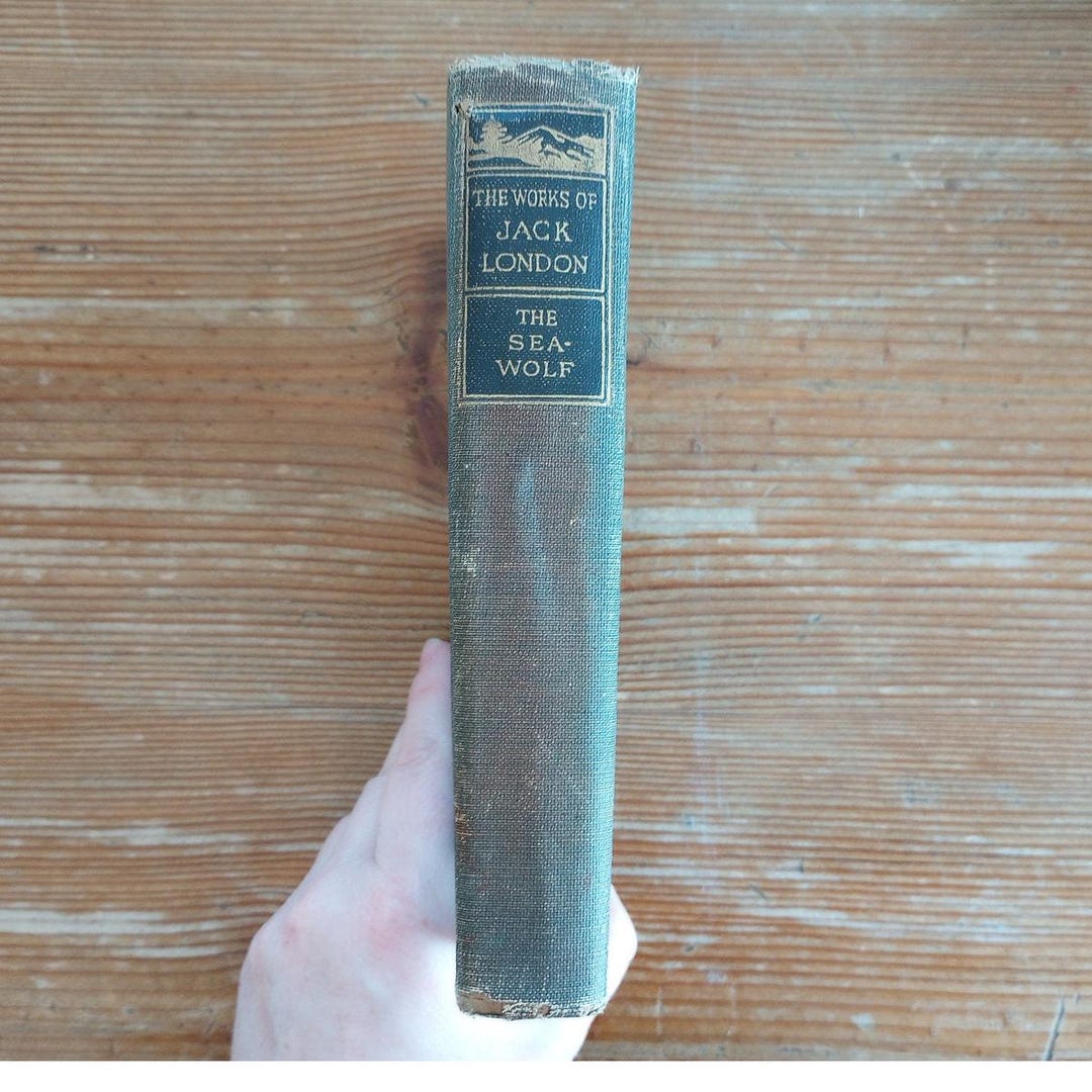 Antique Book: 1915 the Sea-wolf by Jack London Hardcover Classic Book ...