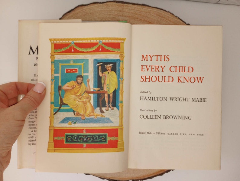 Myths Every Child Should Know 1955 Junior Deluxe Editions Cape Cod ...