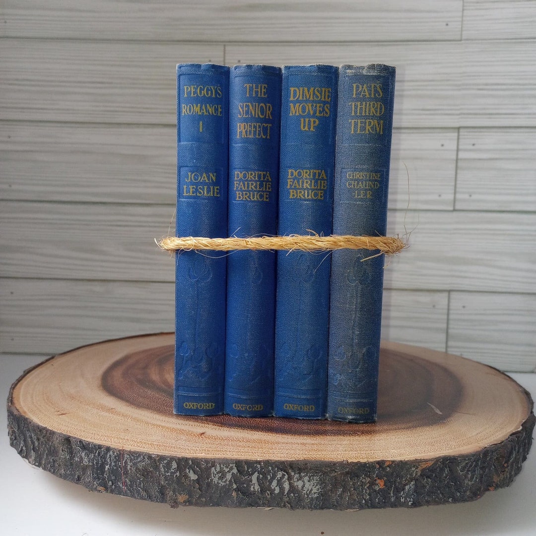 Set of 4 Girl's Pocket Library Antique Books by Humphrey Milford - Etsy