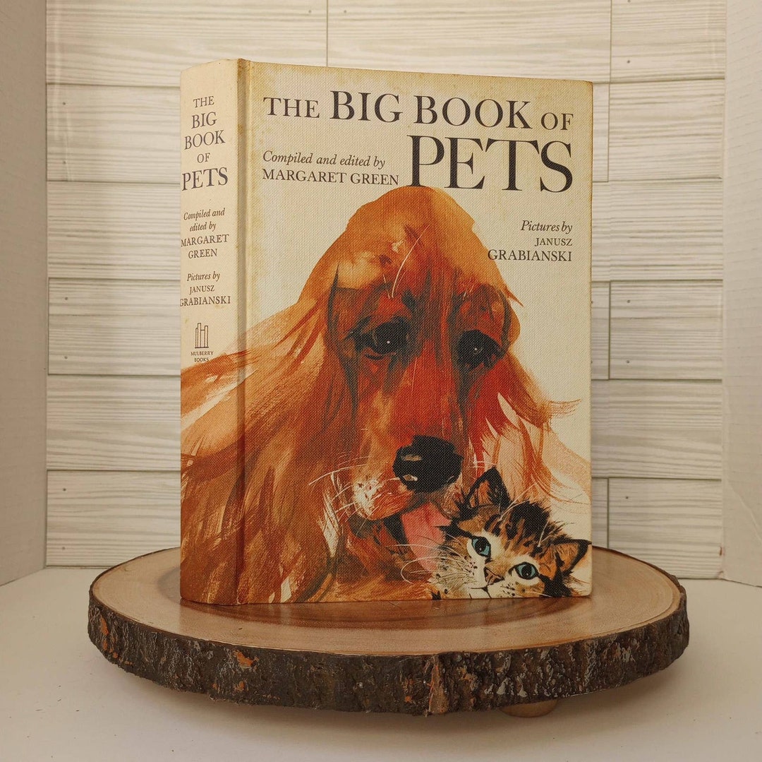 The Big Book of Pets margaret Green, 1966 Vintage Children's Book ...