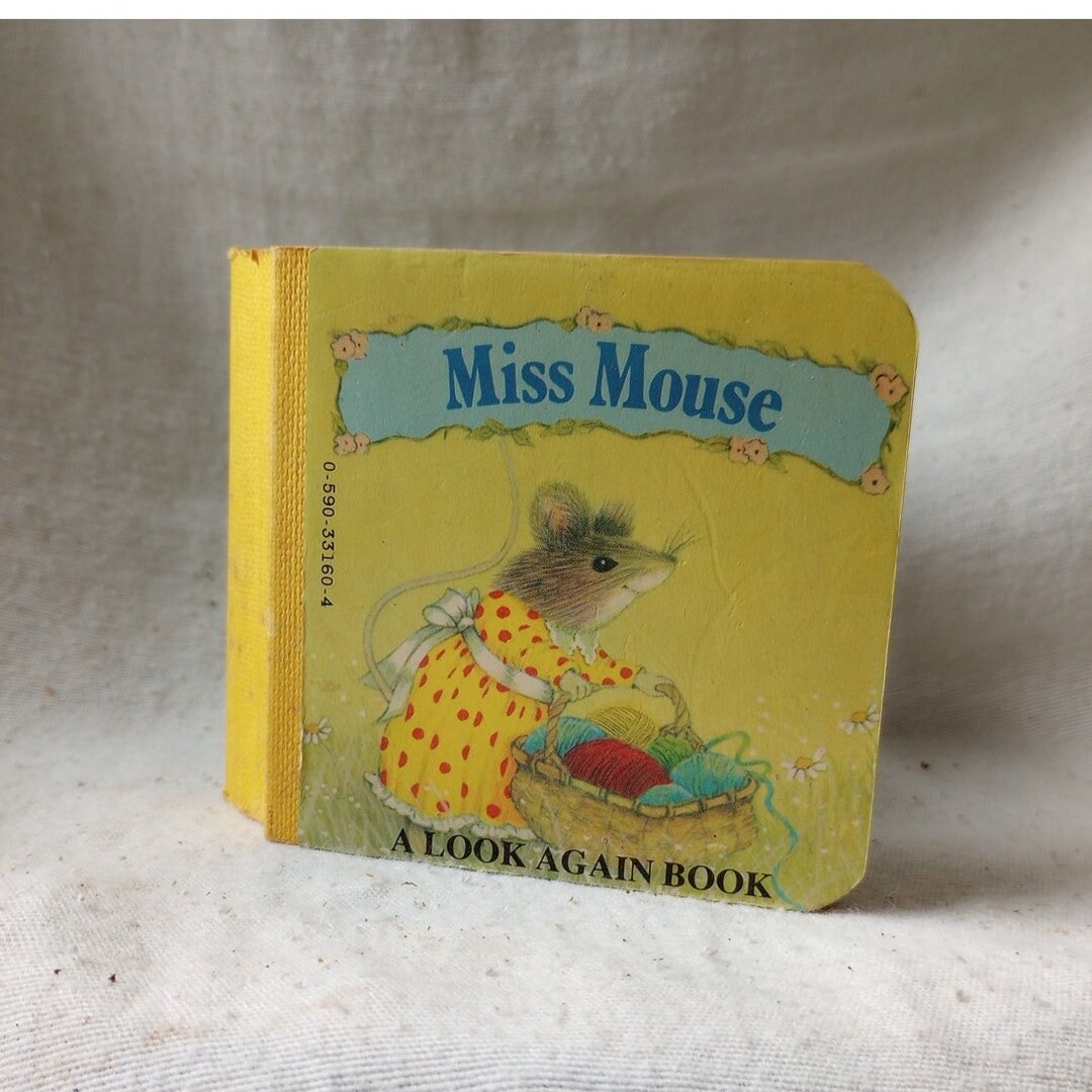 Vintage Children's Book: Miss Mouse by Susi Adams Look Again Miniature ...