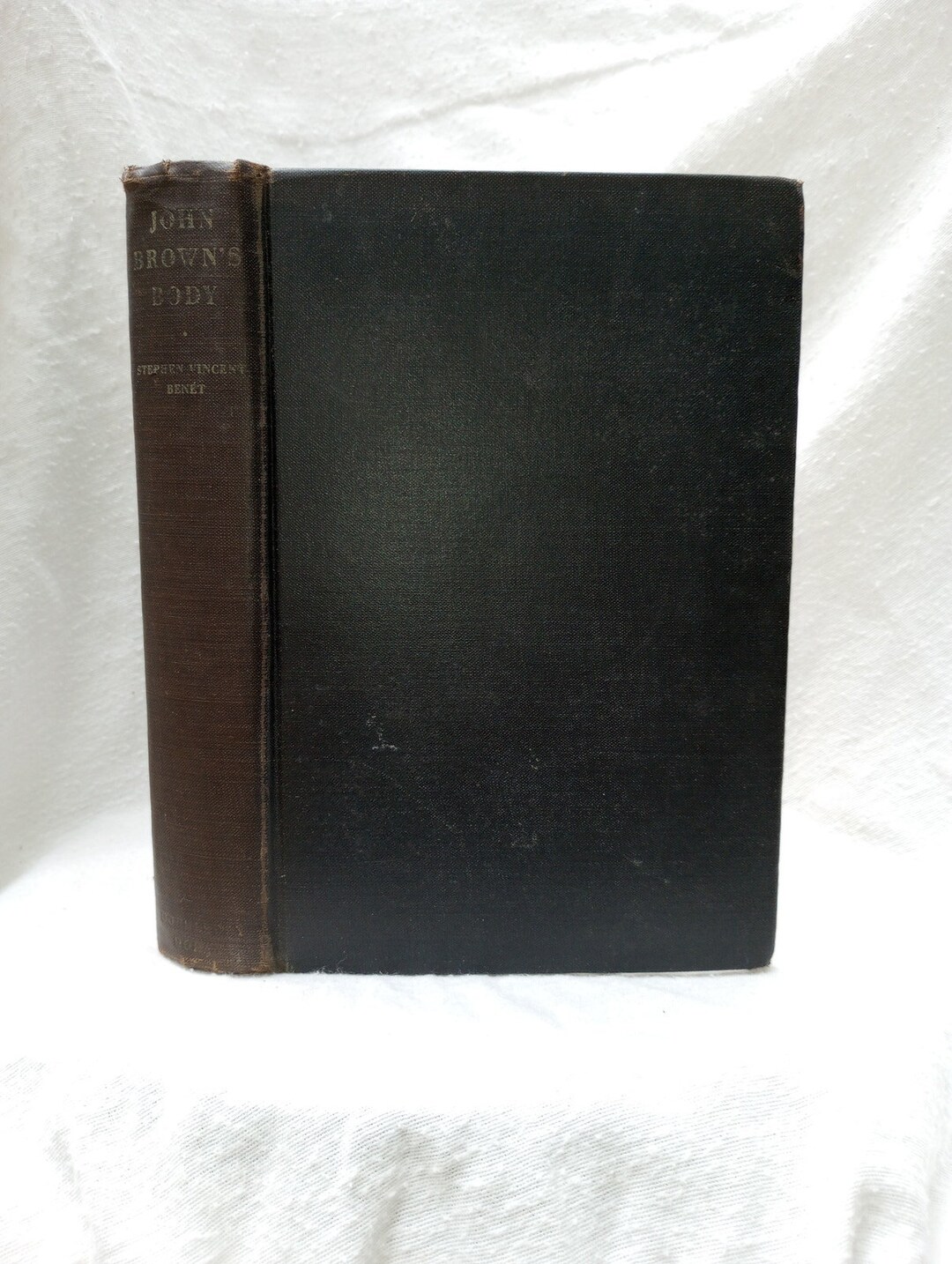 Antique Book: Stephen Vincent Benet Pulitzer Prize Poet John Brown's Body First Edition 1928 ...