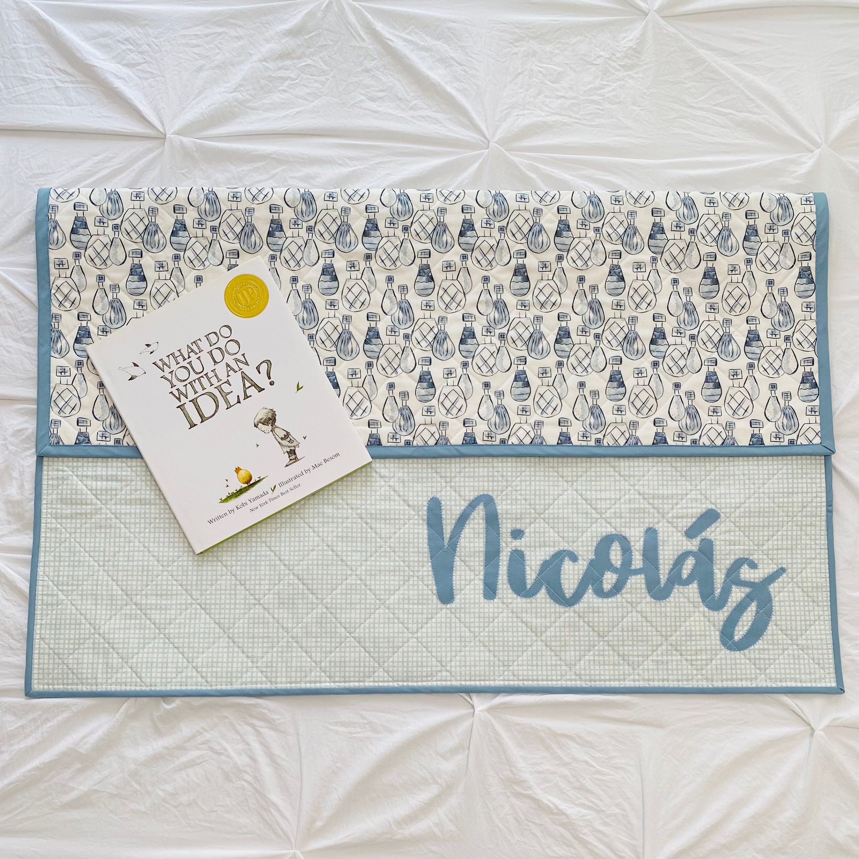 Personalized Name Quilt Twins Quilt Modern Nursery Quilt - Etsy