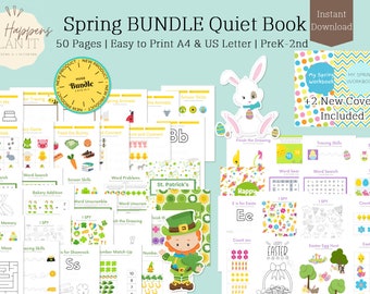 Easter Math Worksheets - Etsy