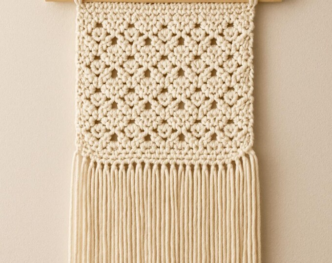 Boho Wall Hanging Crochet *pattern Only* Beginner Friendly - Etsy