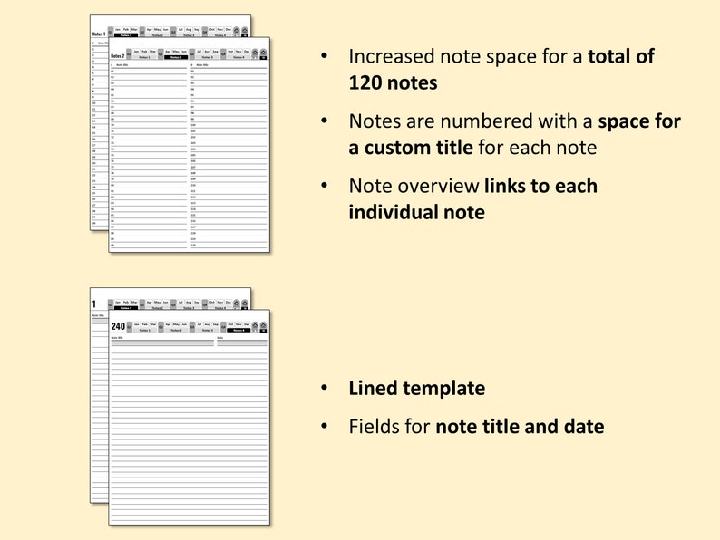 2023 Hyperlinked Digital Planner includes Q4 2022 - Etsy