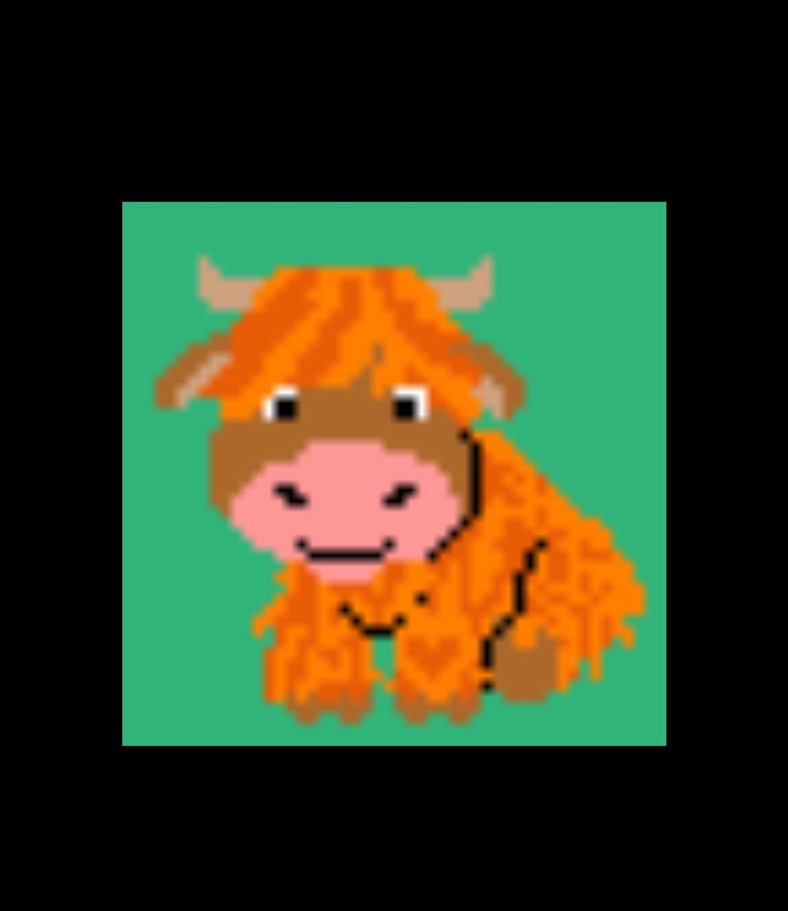 Highland Cow C2c Baby Blanket Crochet Pattern C2C Graphgan Pattern ...