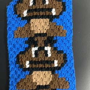 Goomba Scarf C2C Crochet Pattern - Etsy
