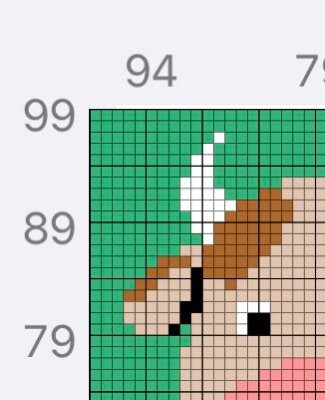 Cow C2C Crochet Pattern C2C Graphgan Pattern / C2C Graphs / C2C Crochet ...